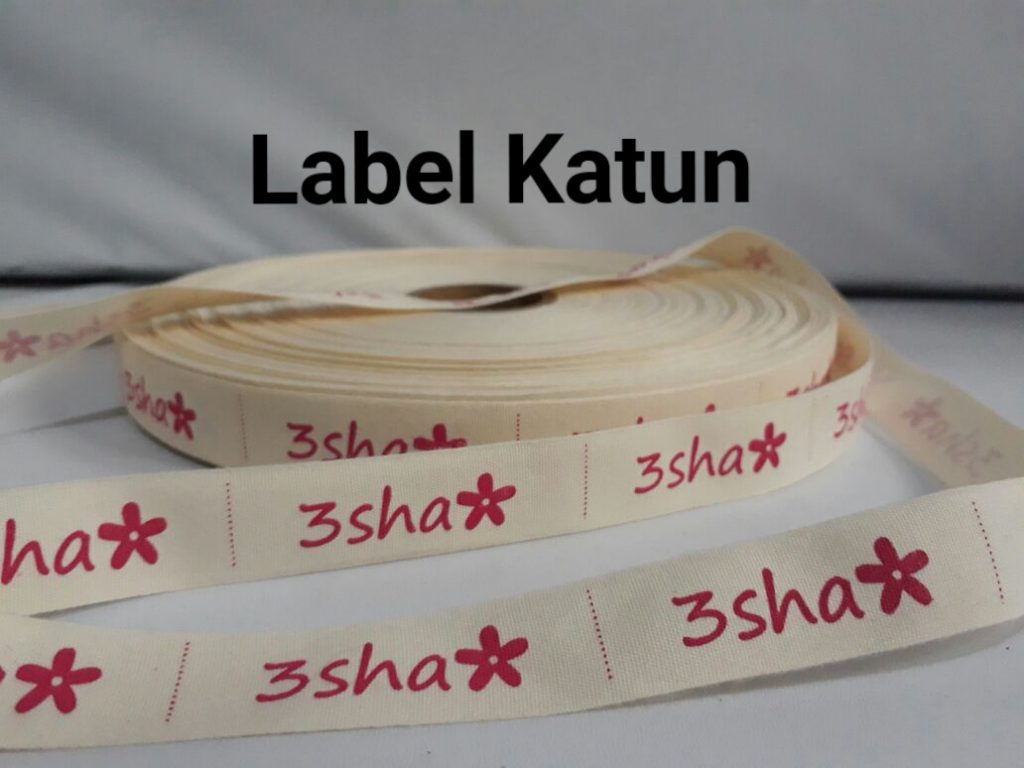 Label Katun | Dsekar Printing Cetak Sablon Merchandise